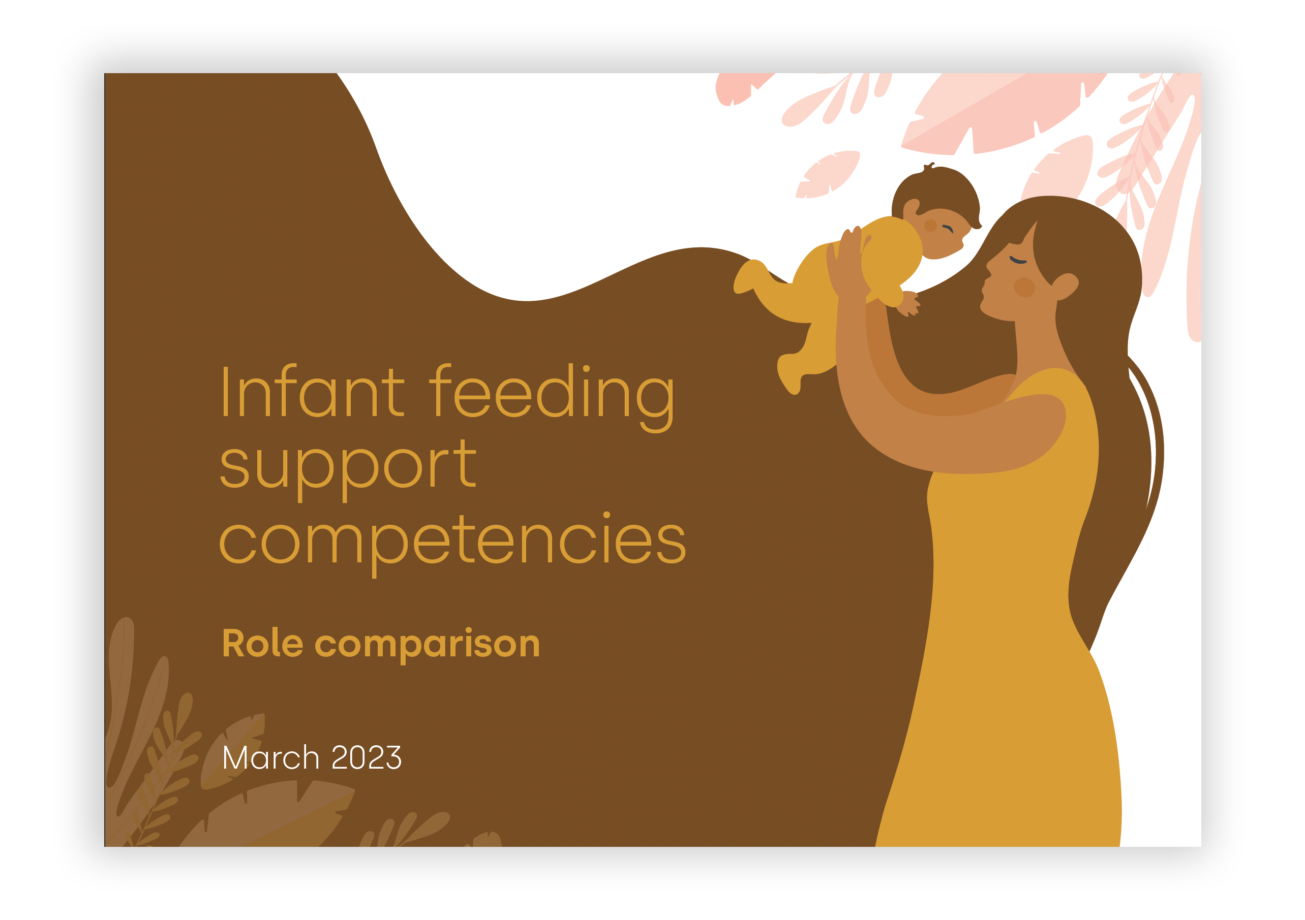 Infant feeding support competencies – Breastfeeding trends (UK)