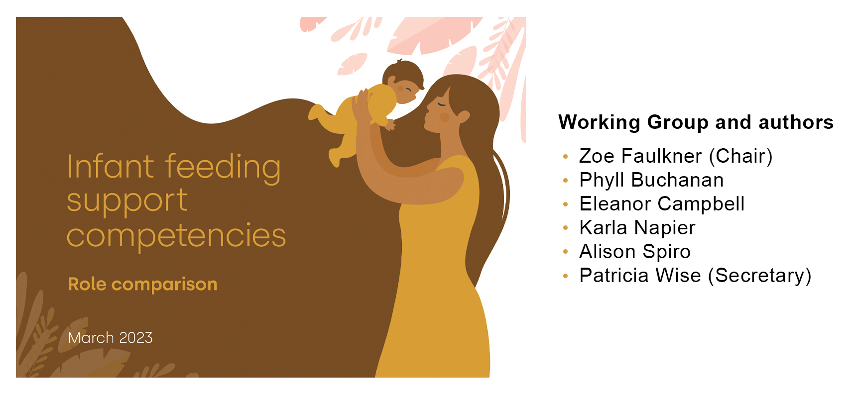 Role Comparison – Breastfeeding trends (UK)